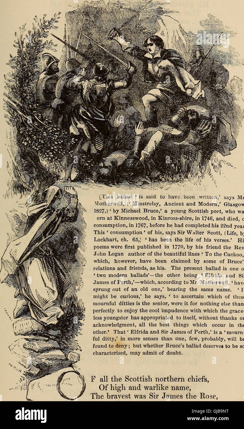 'The Pictorial Book of Ancient Ballad Poetry' (1853) compiles ...