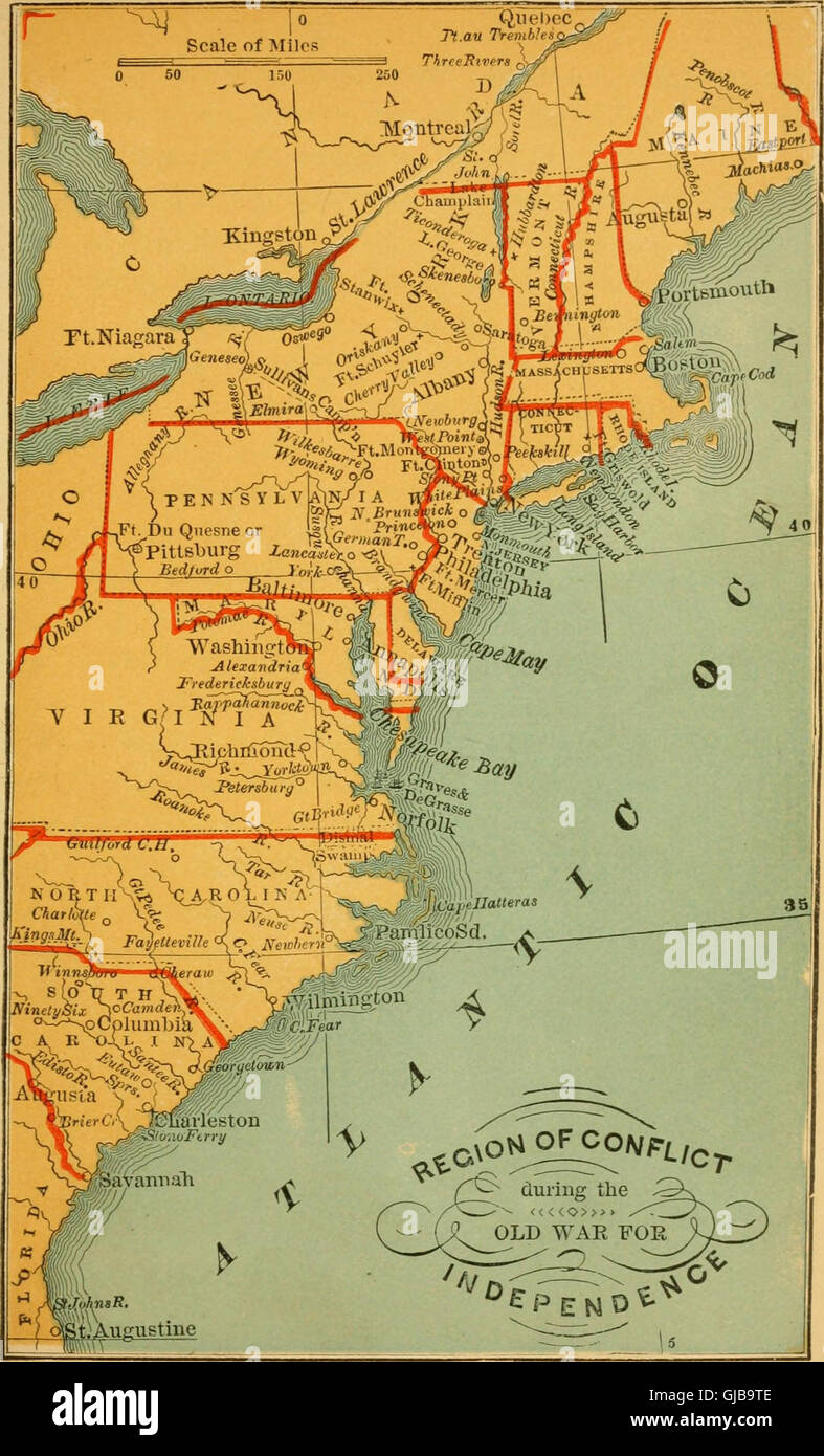 This 1881 educational text offers an outline history of the United ...