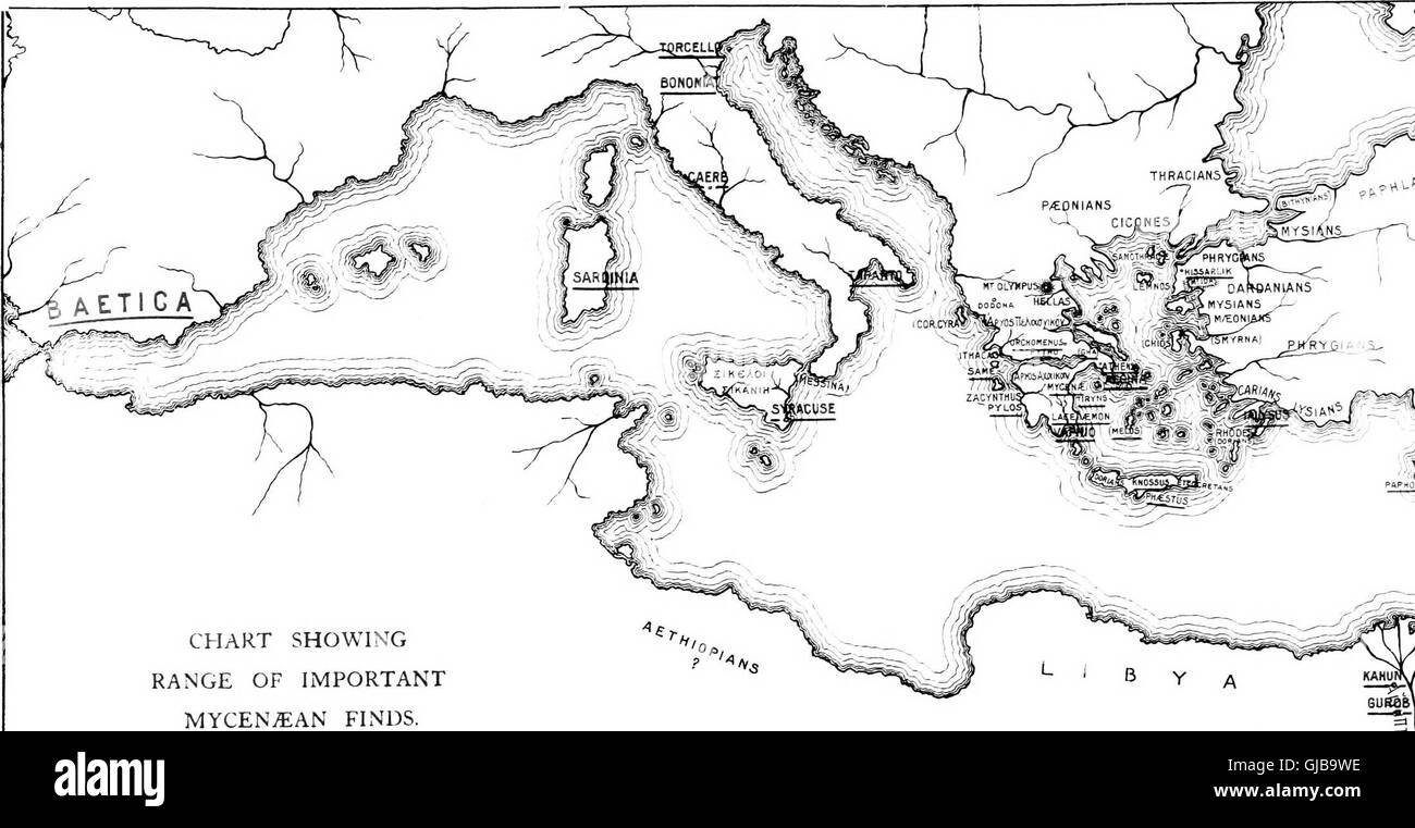 Homeric map hi-res stock photography and images - Alamy