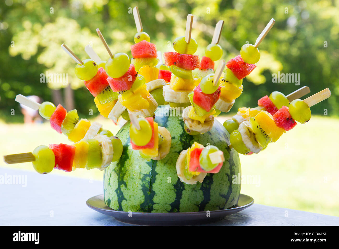 Pinchos De Frutas
