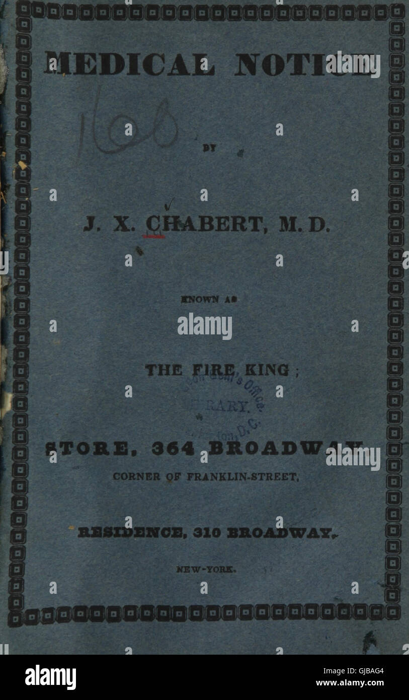 This 1836 publication contains important medical notices and updates ...