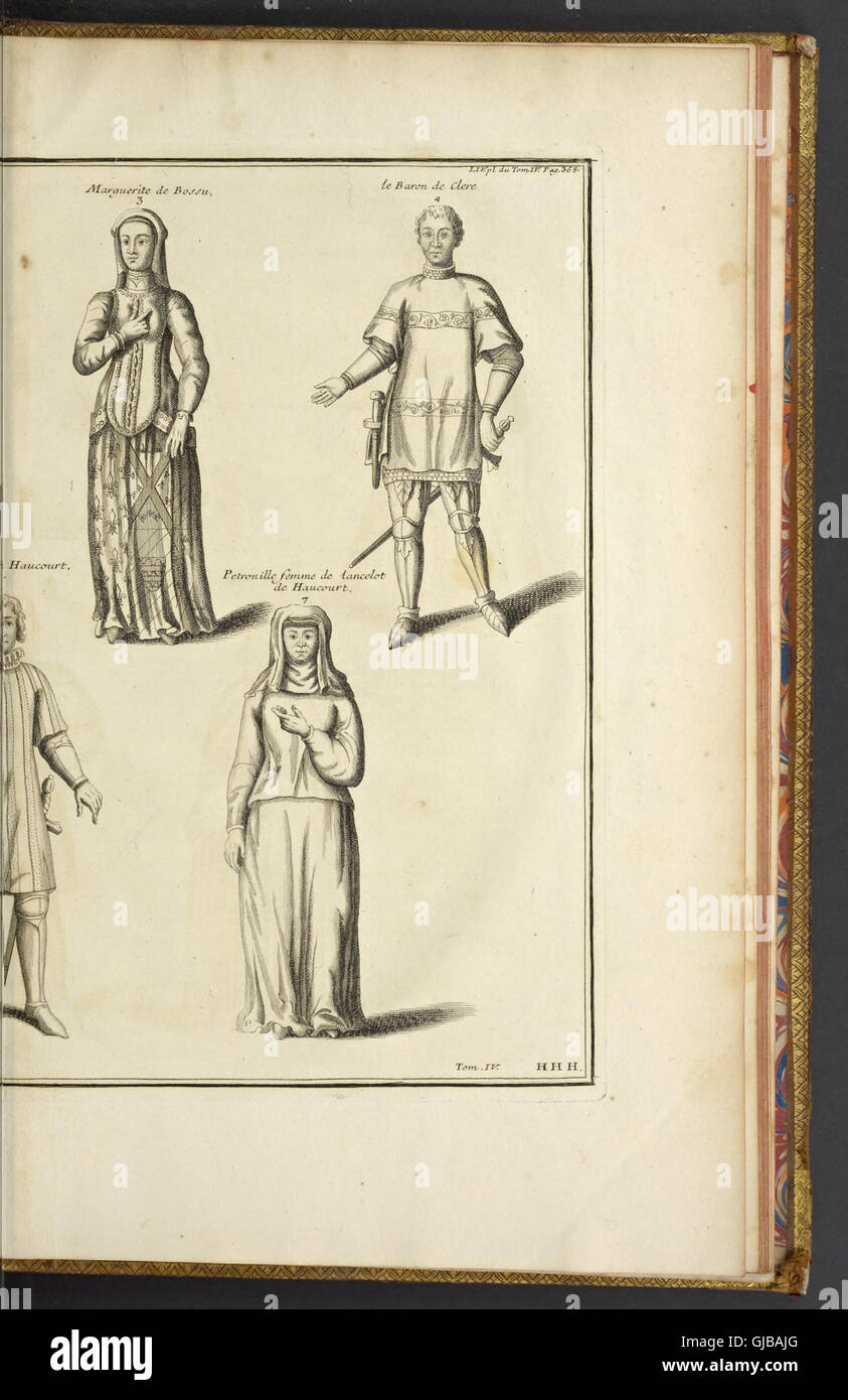 A 1729 work detailing the monuments of the French monarchy, with ...