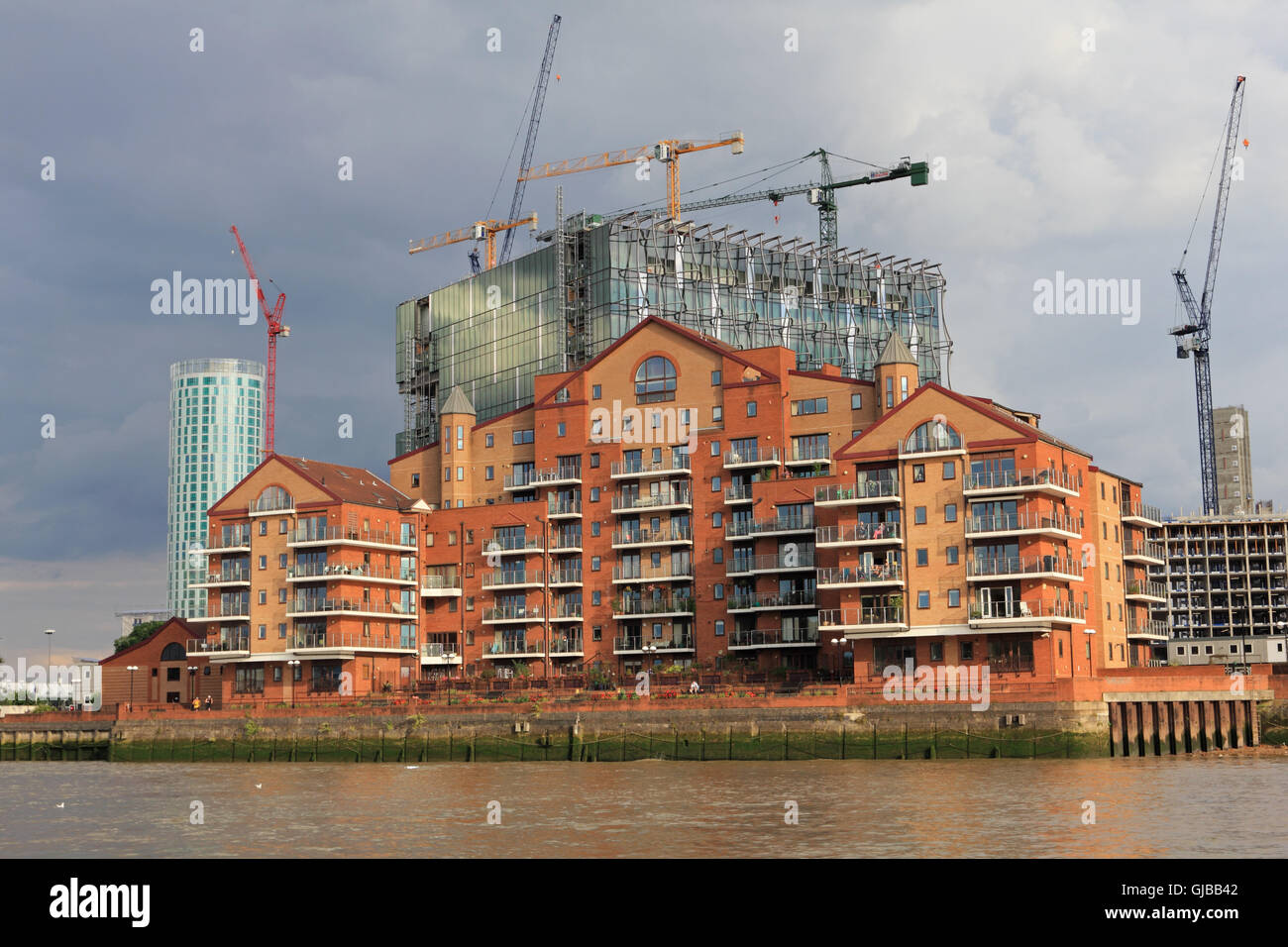 Redevelopment in London England UK Stock Photo - Alamy