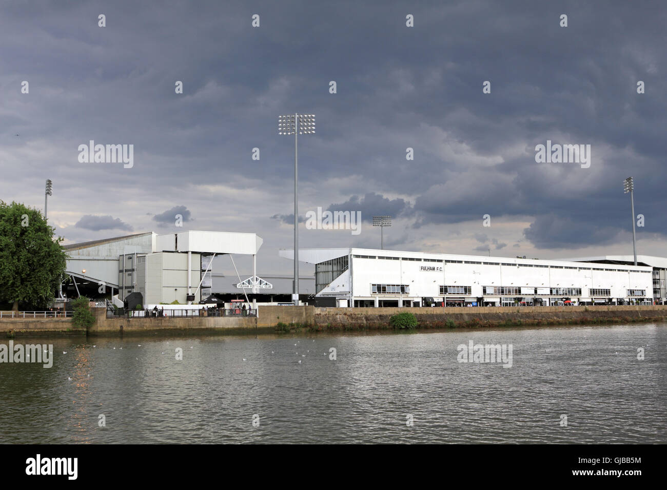 Craven Cottage home of Fulham Football Club, London England UK Stock ...