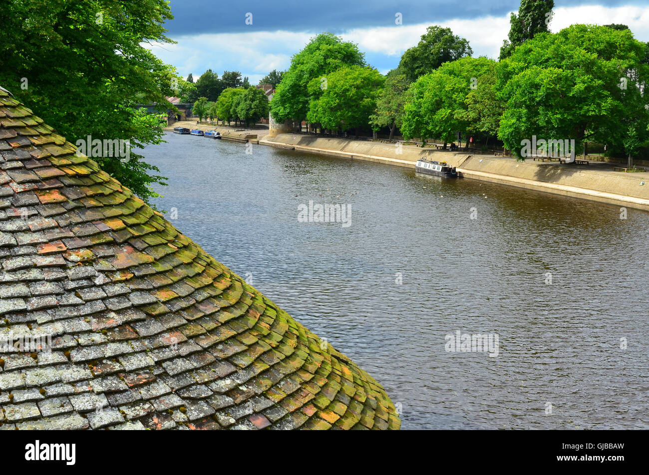 Lendal Bridge York North Yorkshire England Stock Photo - Alamy