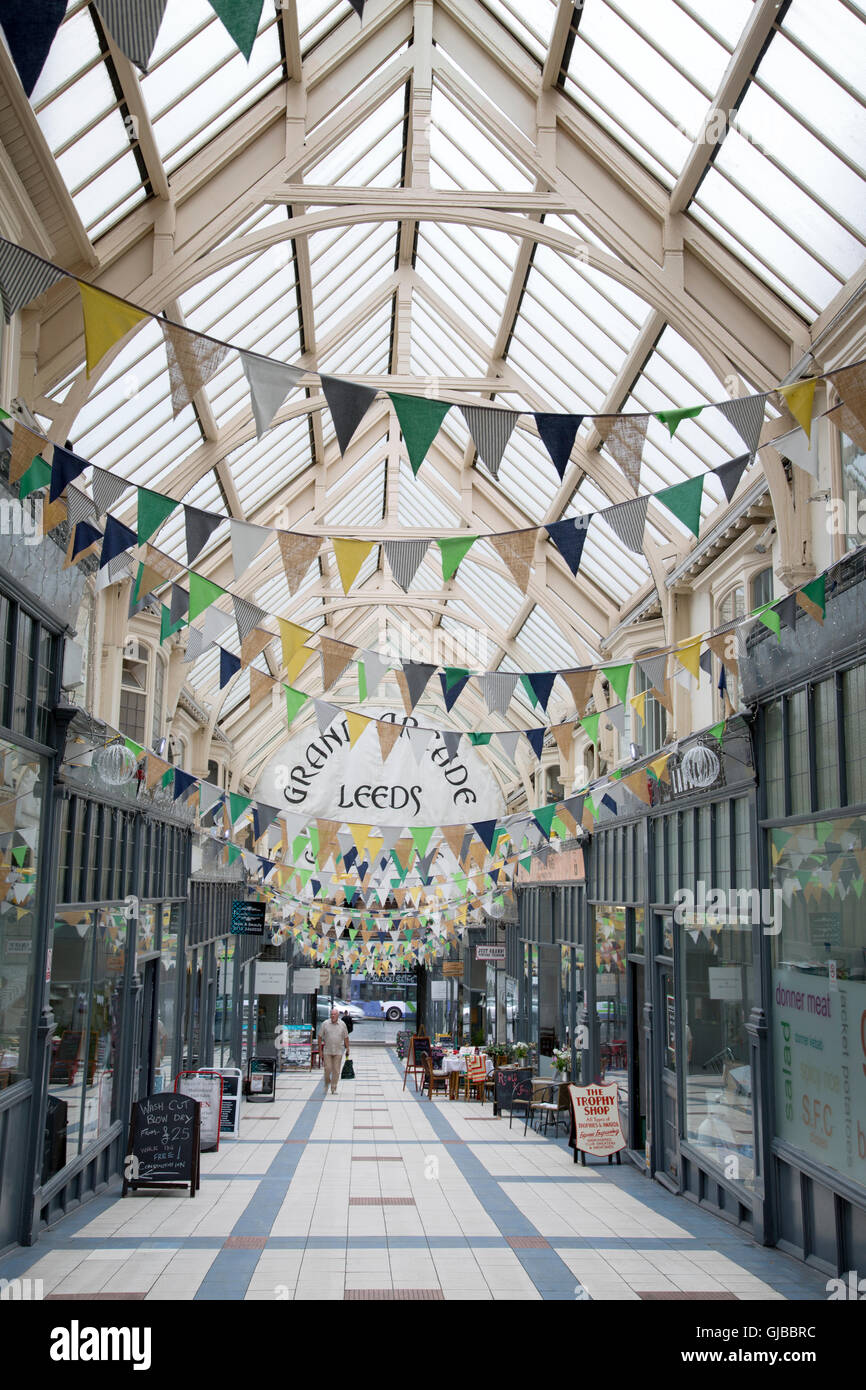 Grand Arcade, Victoria Quarter, Leeds, Yorkshire, England, UK Stock ...