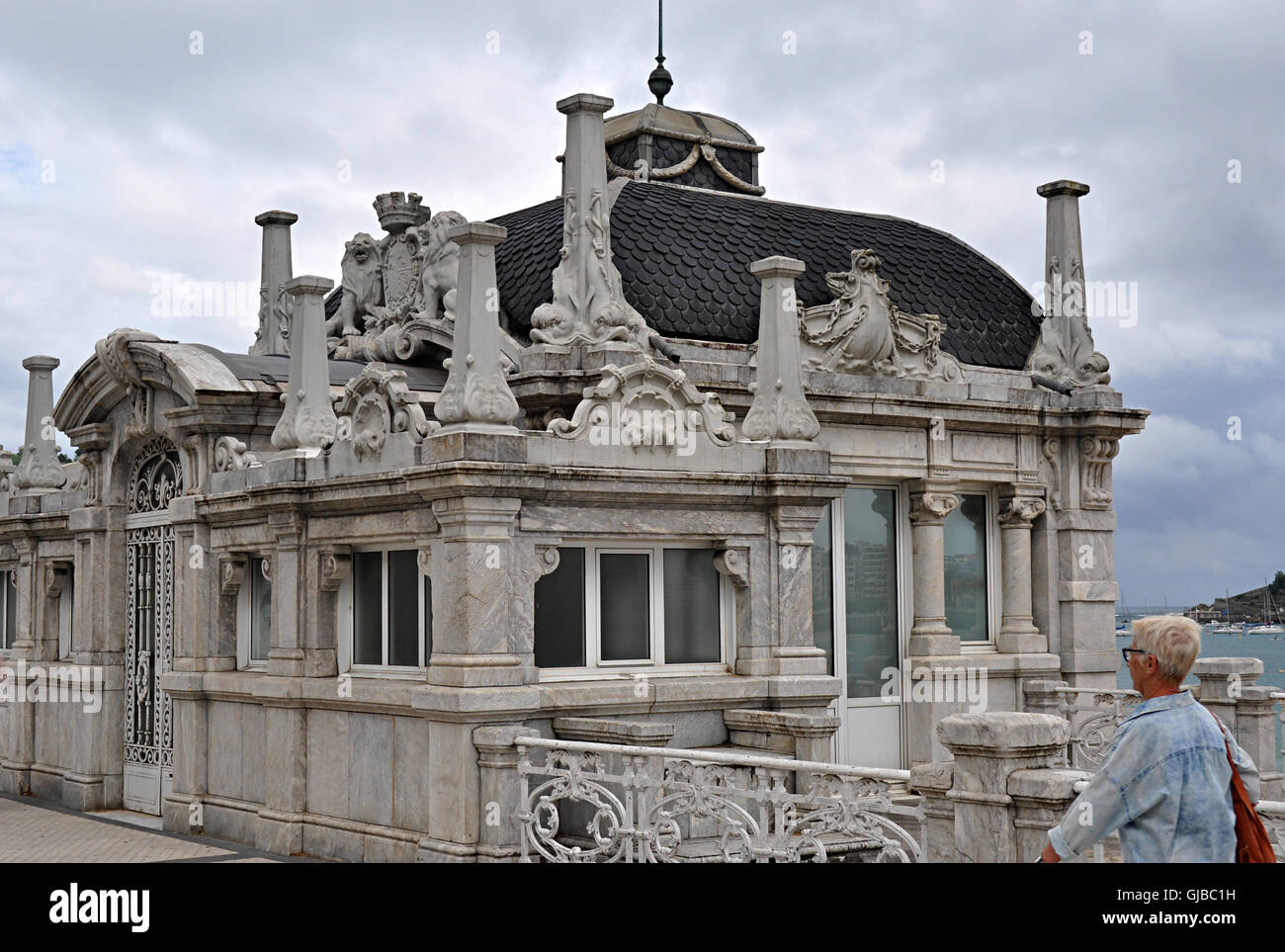 Shell Beach, San Sebastian, Spain Stock Photo - Alamy