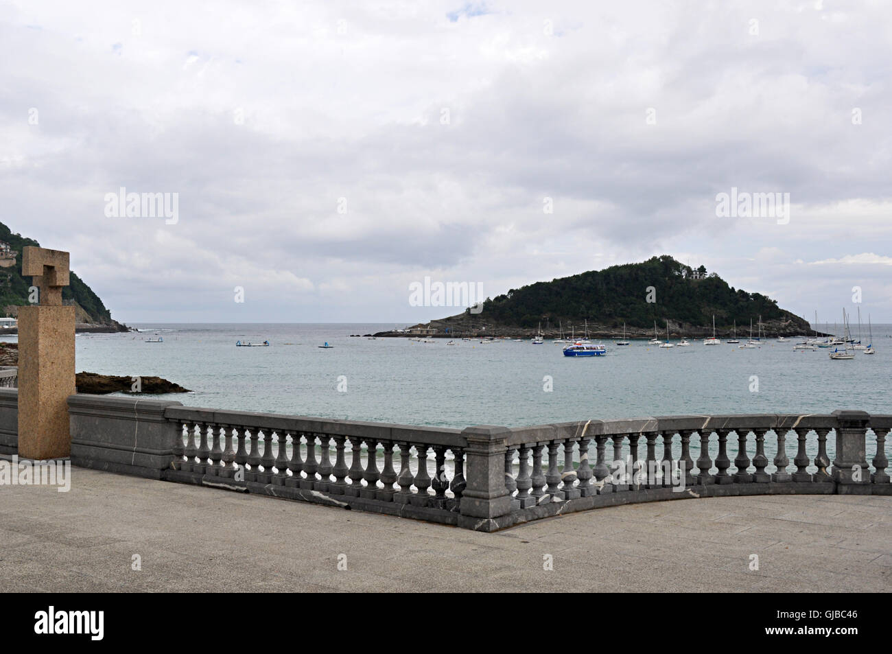 railing by the sea Stock Photo - Alamy