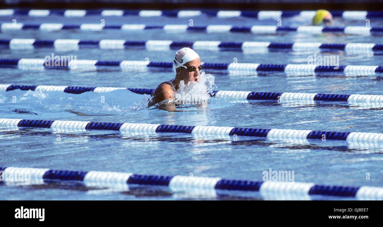 California - Los Angeles - 1984 Summer Olympic Games. USA women's ...