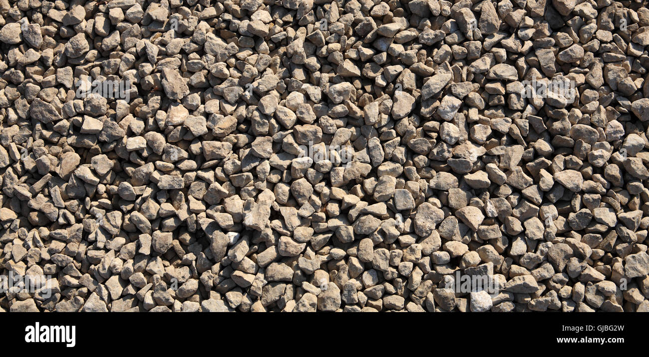 gravel at dry sunny day Stock Photo - Alamy