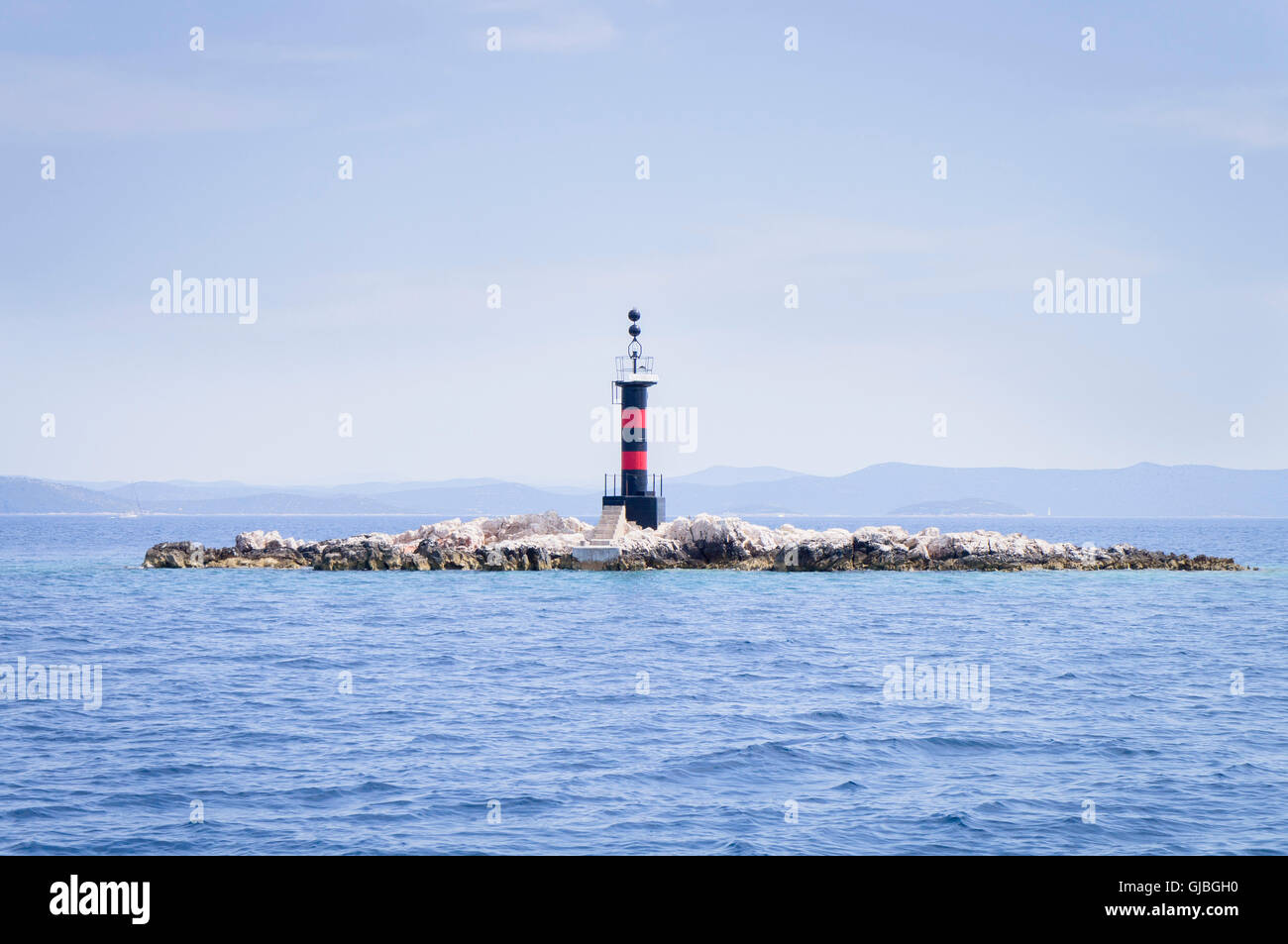 isolated danger mark, sailing yacht, cruising, cruiser, sea Stock Photo ...