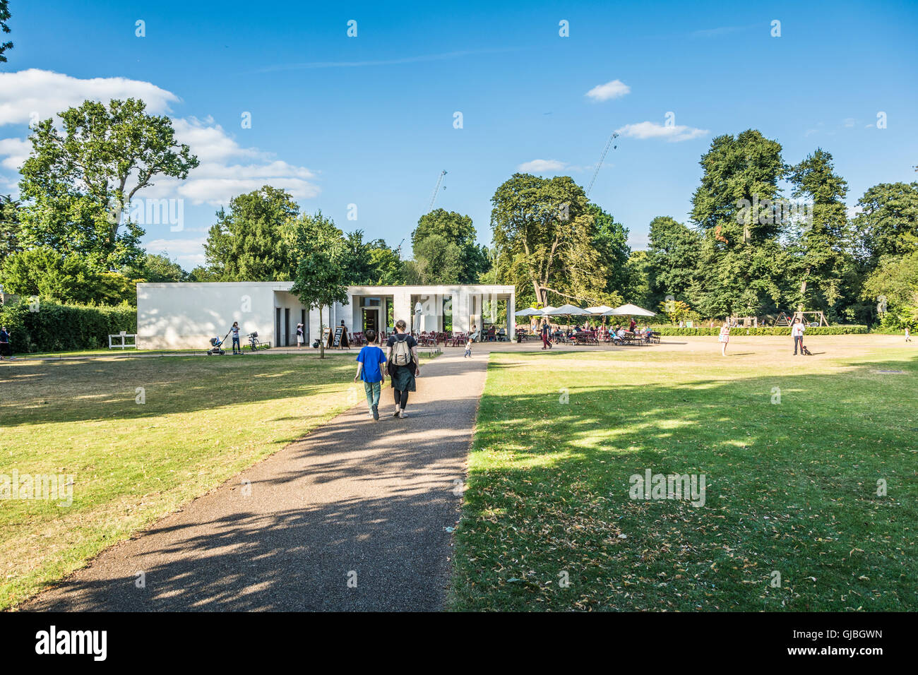 The new restaurant and cafe in the grounds of Chiswick House, an early ...