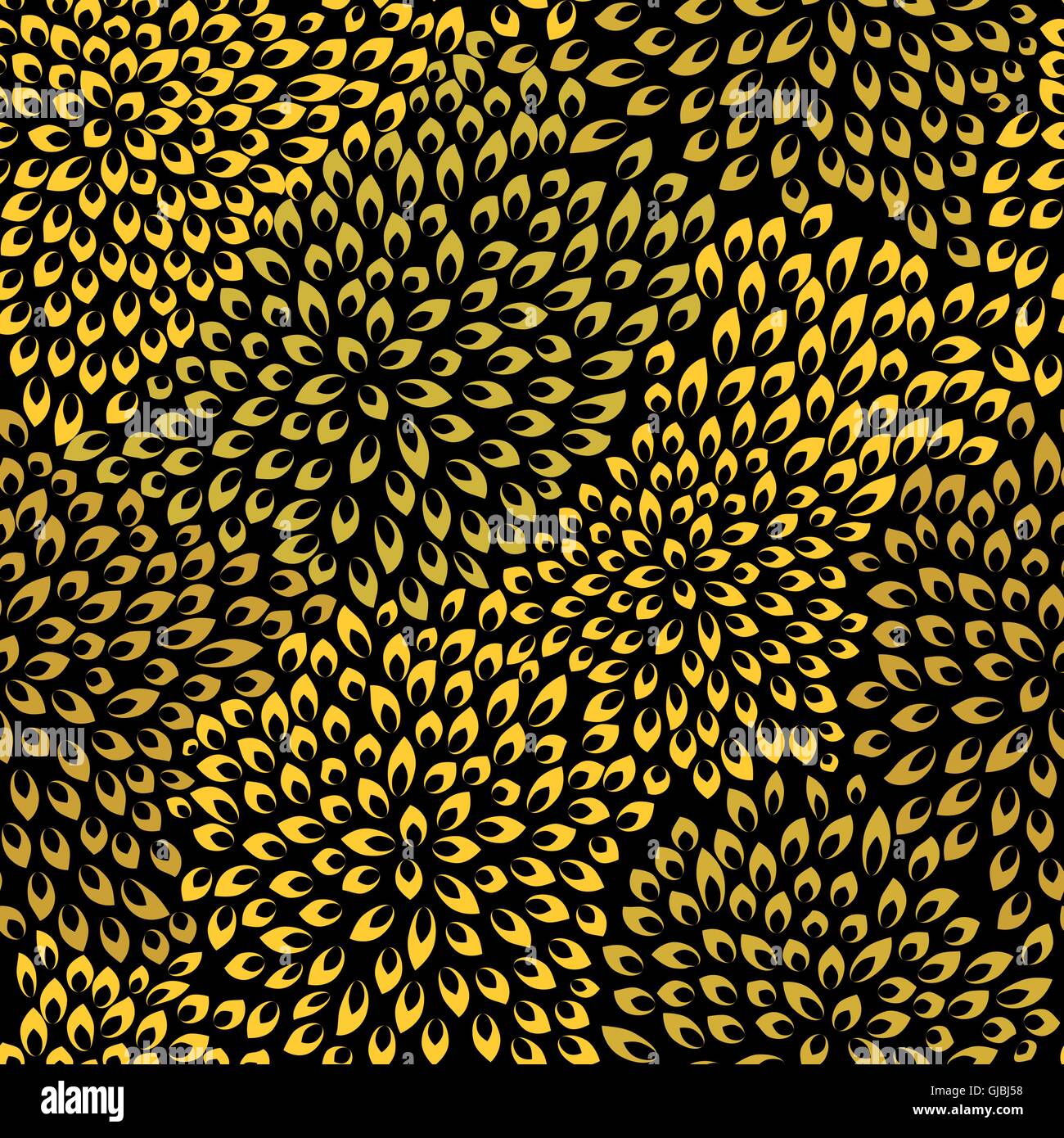 Abstract Flower Seamless Pattern Background Stock Vector Image & Art ...