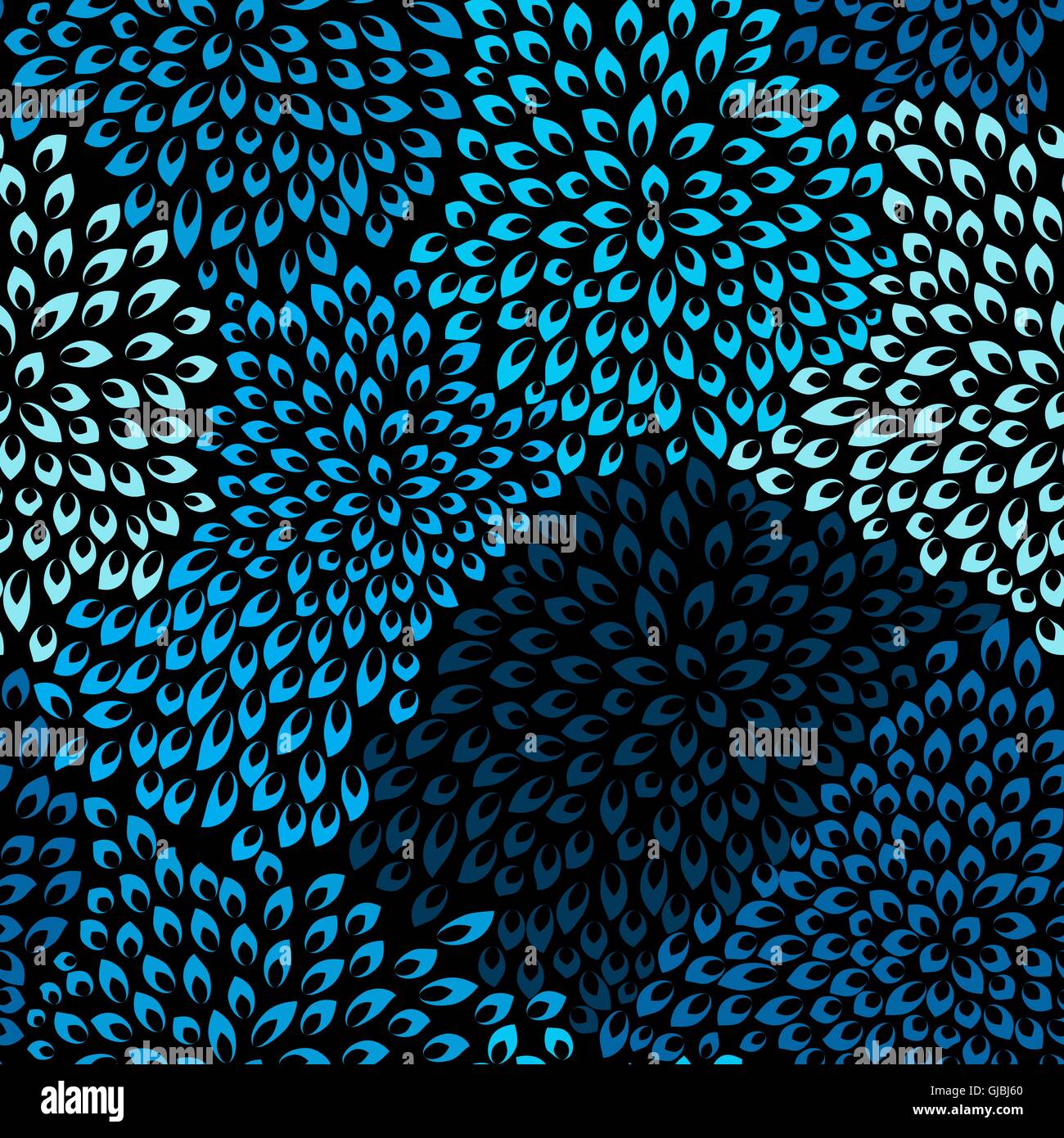 Abstract Flower Seamless Pattern Background Stock Vector Image & Art ...