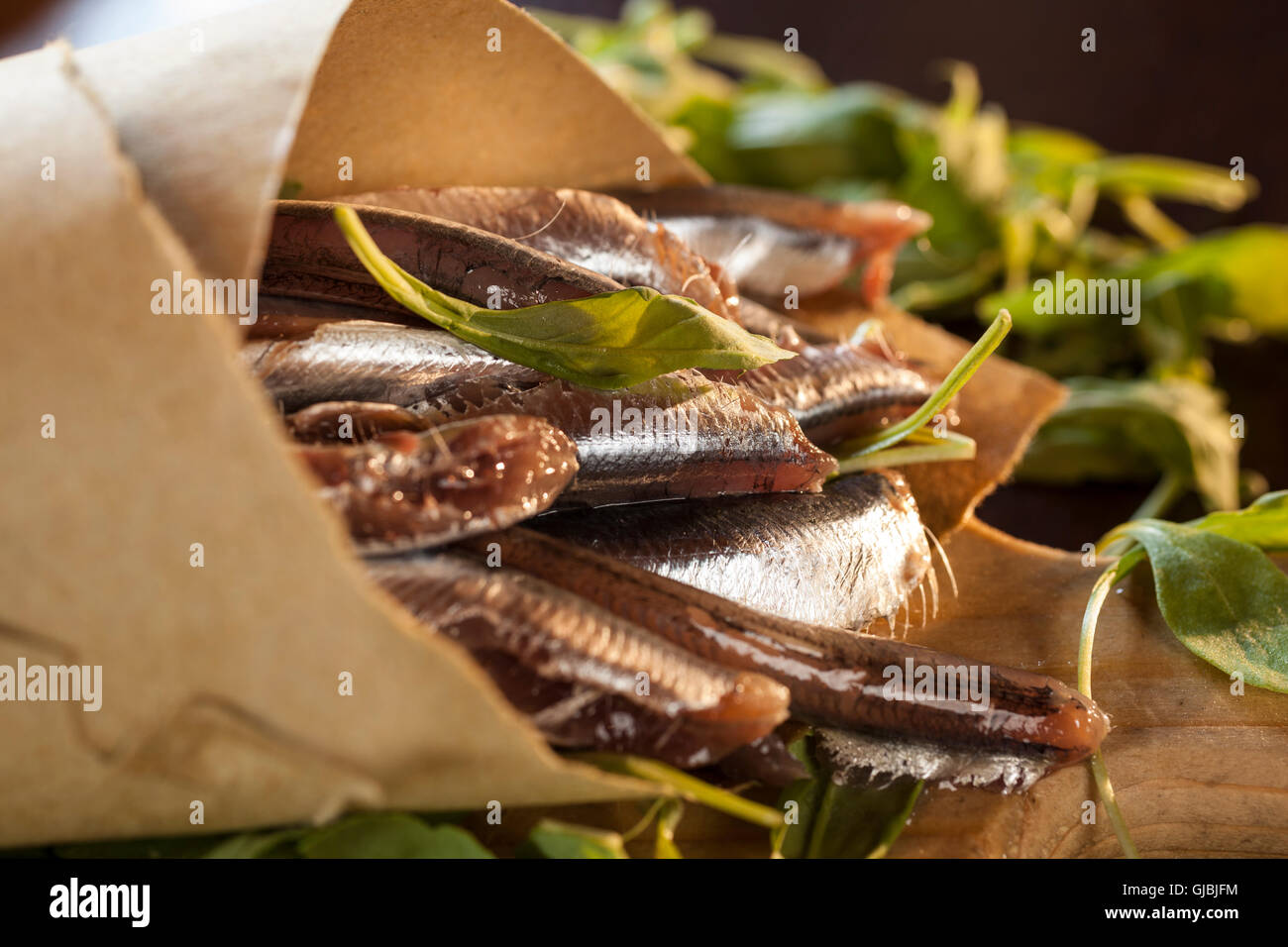Anchovies hi-res stock photography and images - Alamy