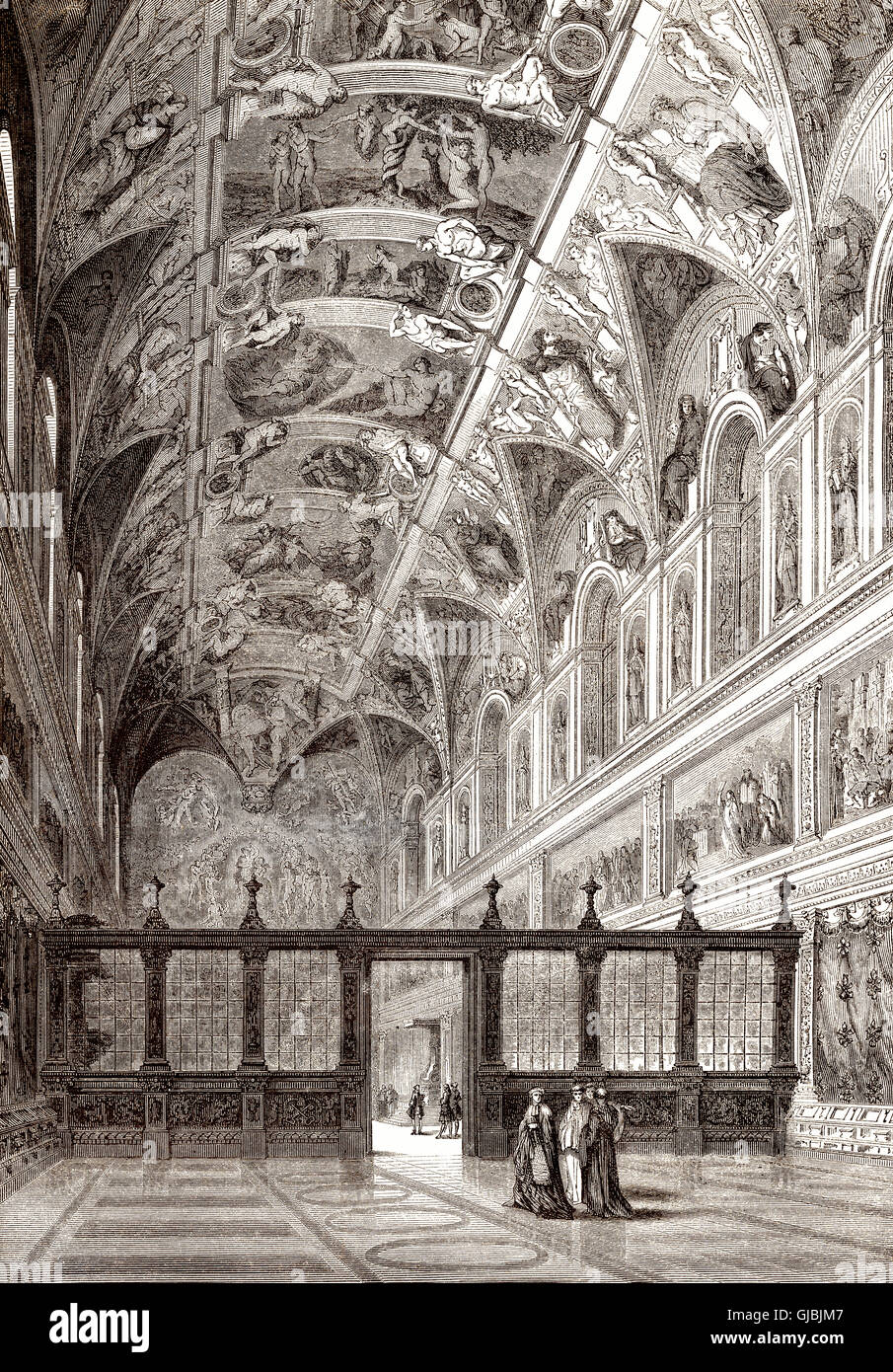 Apostolic palace interior hi-res stock photography and images - Alamy