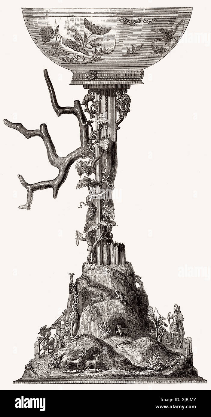 Russian table antique illustration hi-res stock photography and images ...