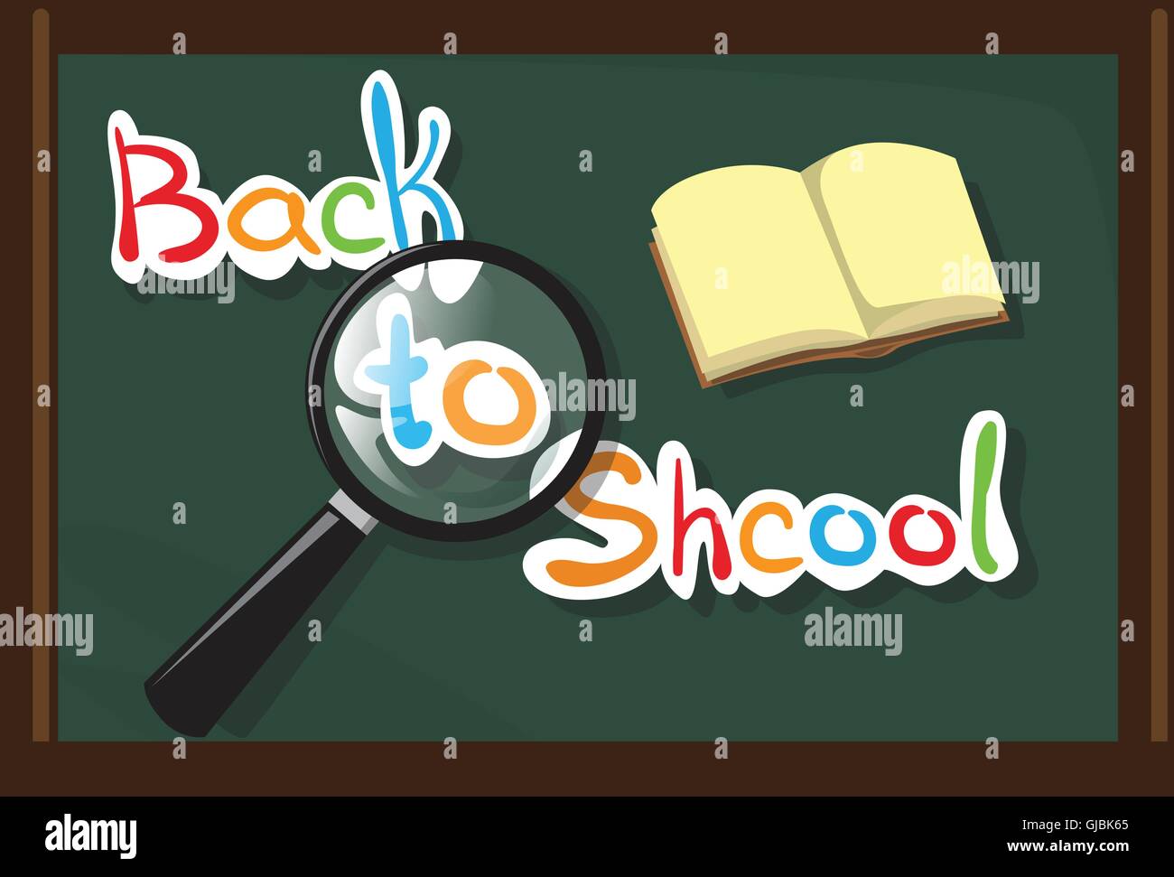 Class Board Back To School Education Banner Stock Vector Image & Art ...