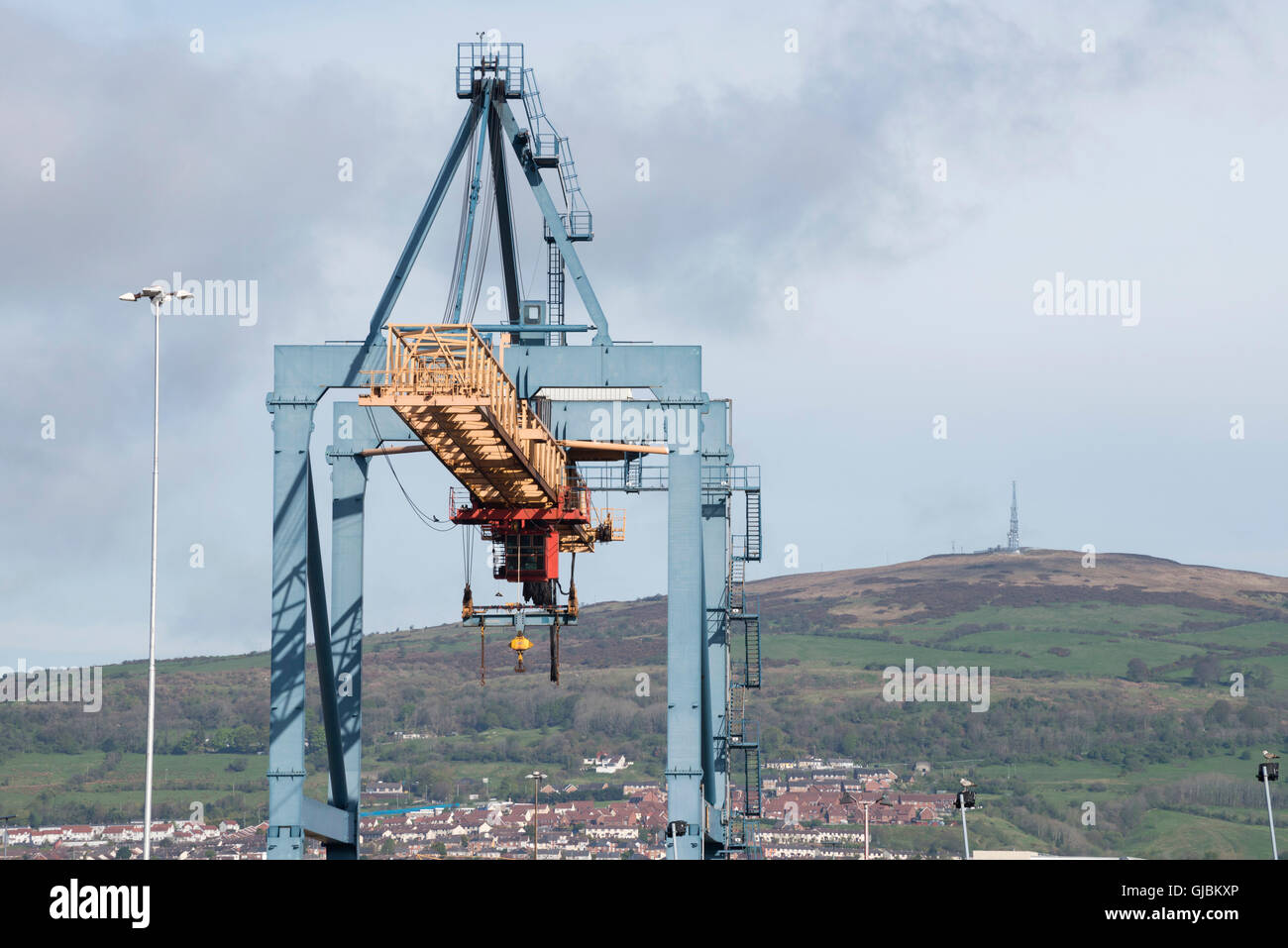 Belfast shipyard cranes hi-res stock photography and images - Alamy