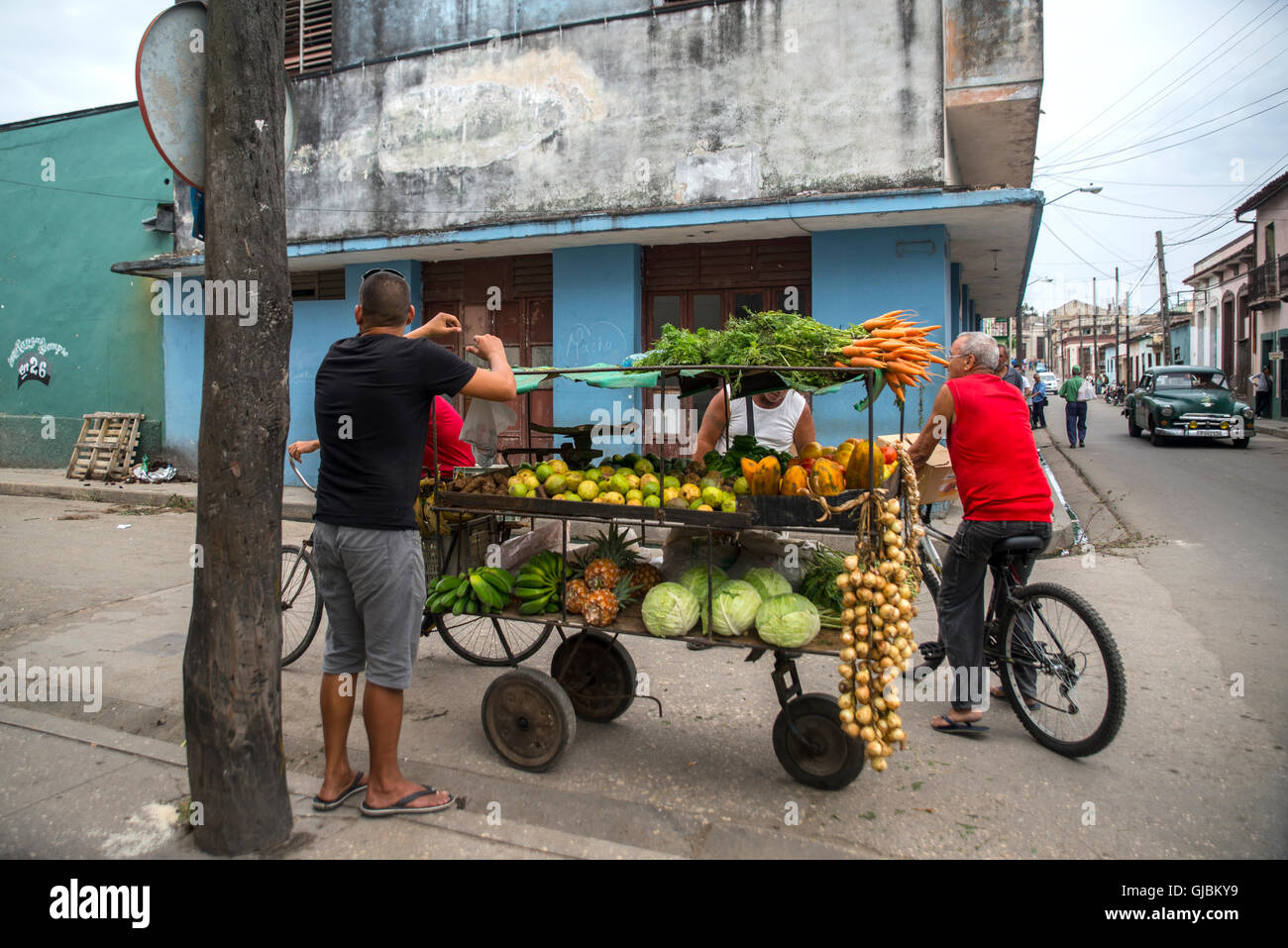Street scene, Matanzas, Cuba Stock Photo - Alamy