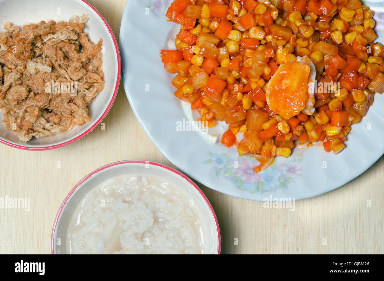Rice gruel hi-res stock photography and images - Alamy