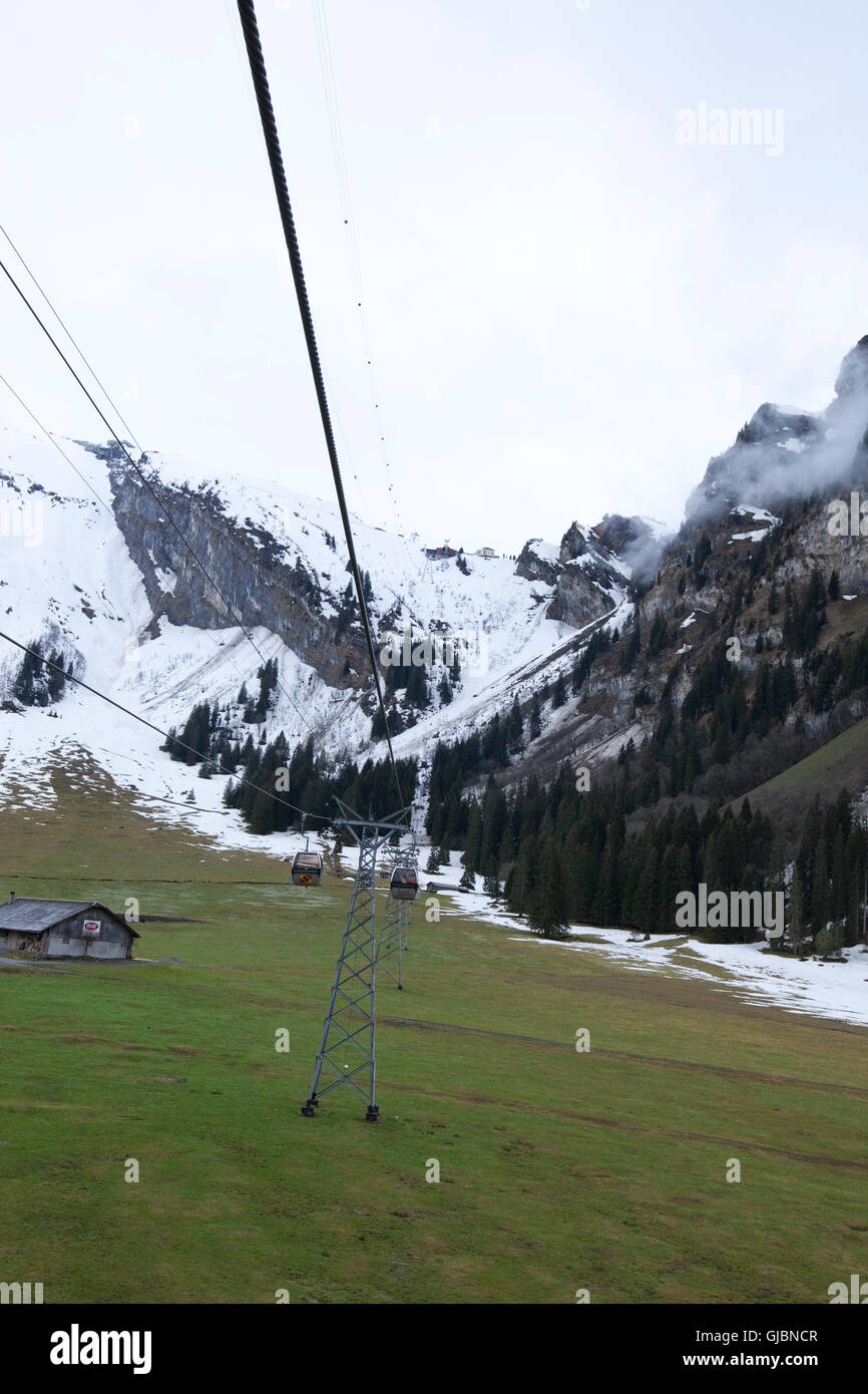 Switzerland Titlis snow mountain Stock Photo - Alamy