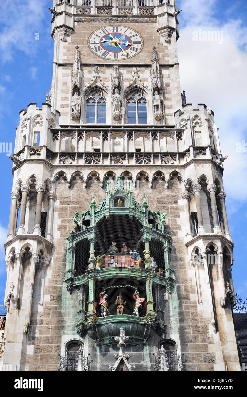 City hall tower Stock Photo - Alamy