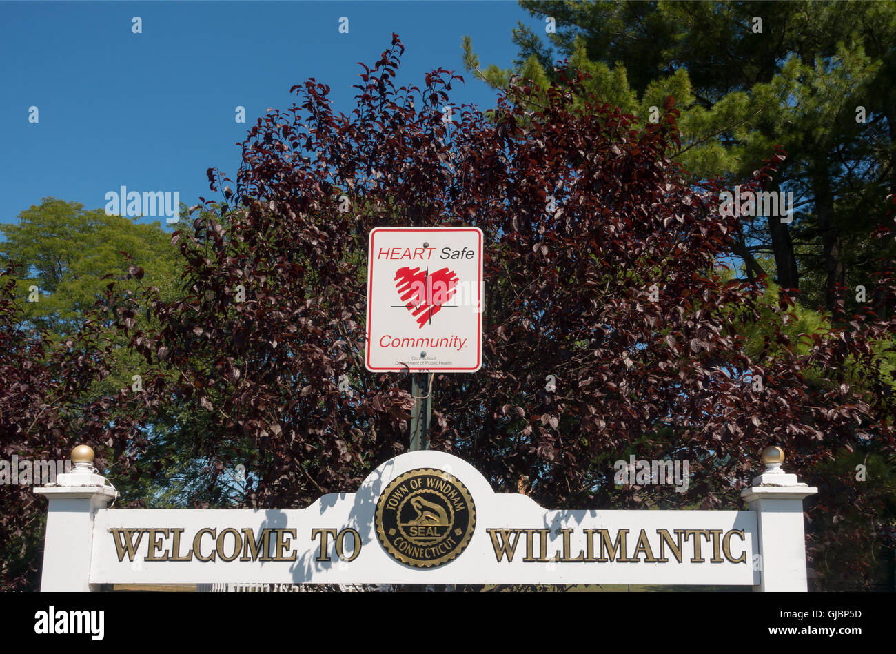 Welcome connecticut hi-res stock photography and images - Alamy