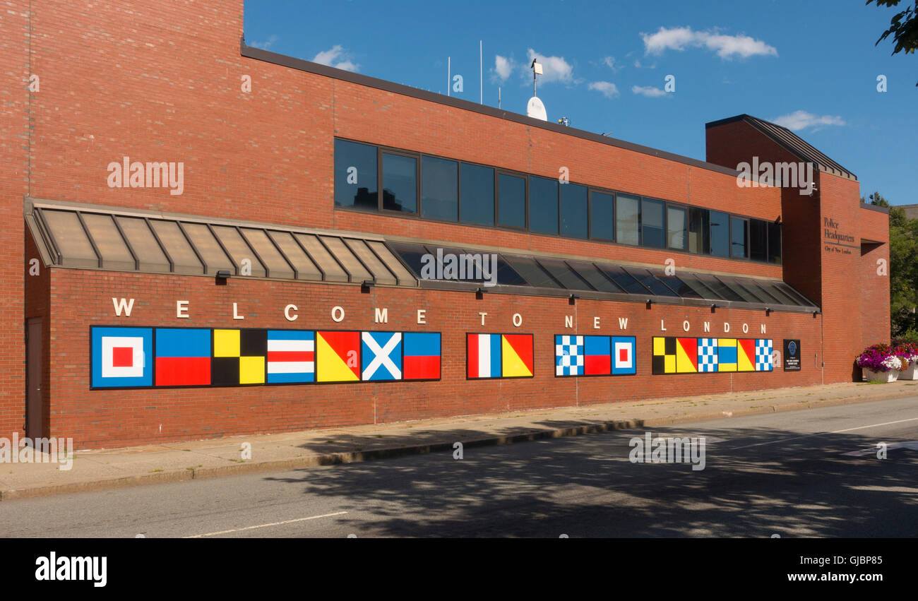 New London CT Stock Photo - Alamy
