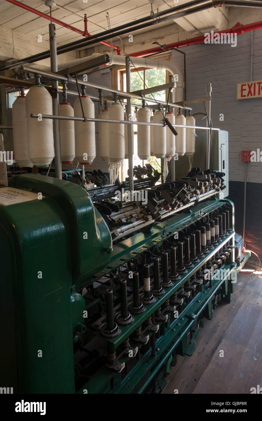 Windham Textile and history museum Willimantic CT Stock Photo - Alamy
