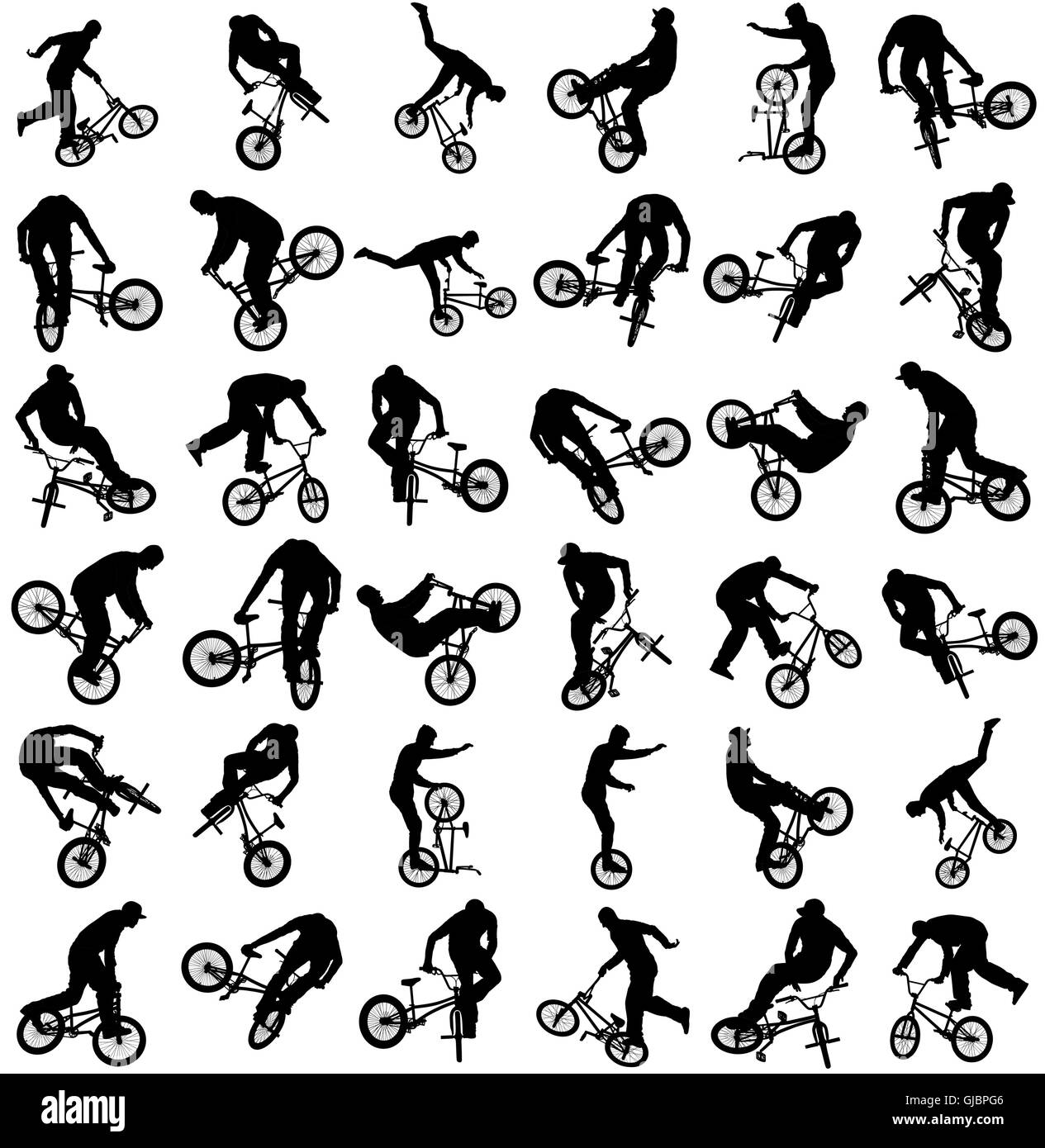 Cycles on the street Black and White Stock Photos & Images - Alamy