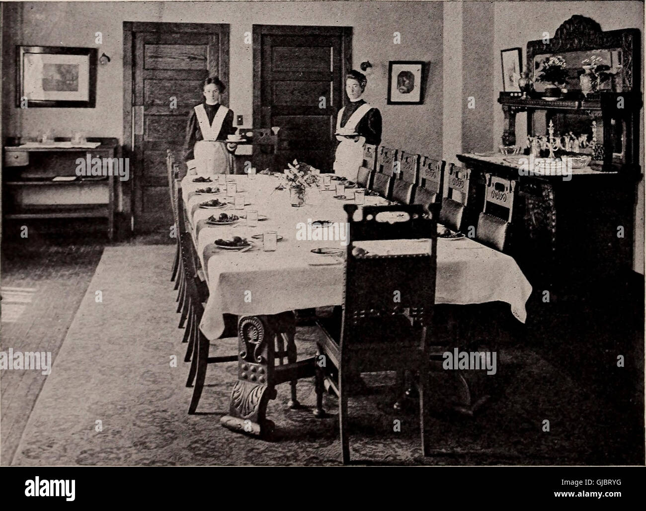 The 1908 edition of The Boston Cooking School Magazine covers culinary ...