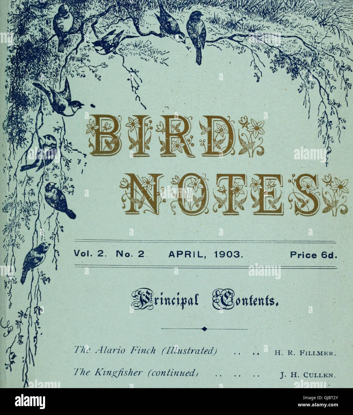 'Bird Notes' (1903) is a publication that provides observations on bird ...