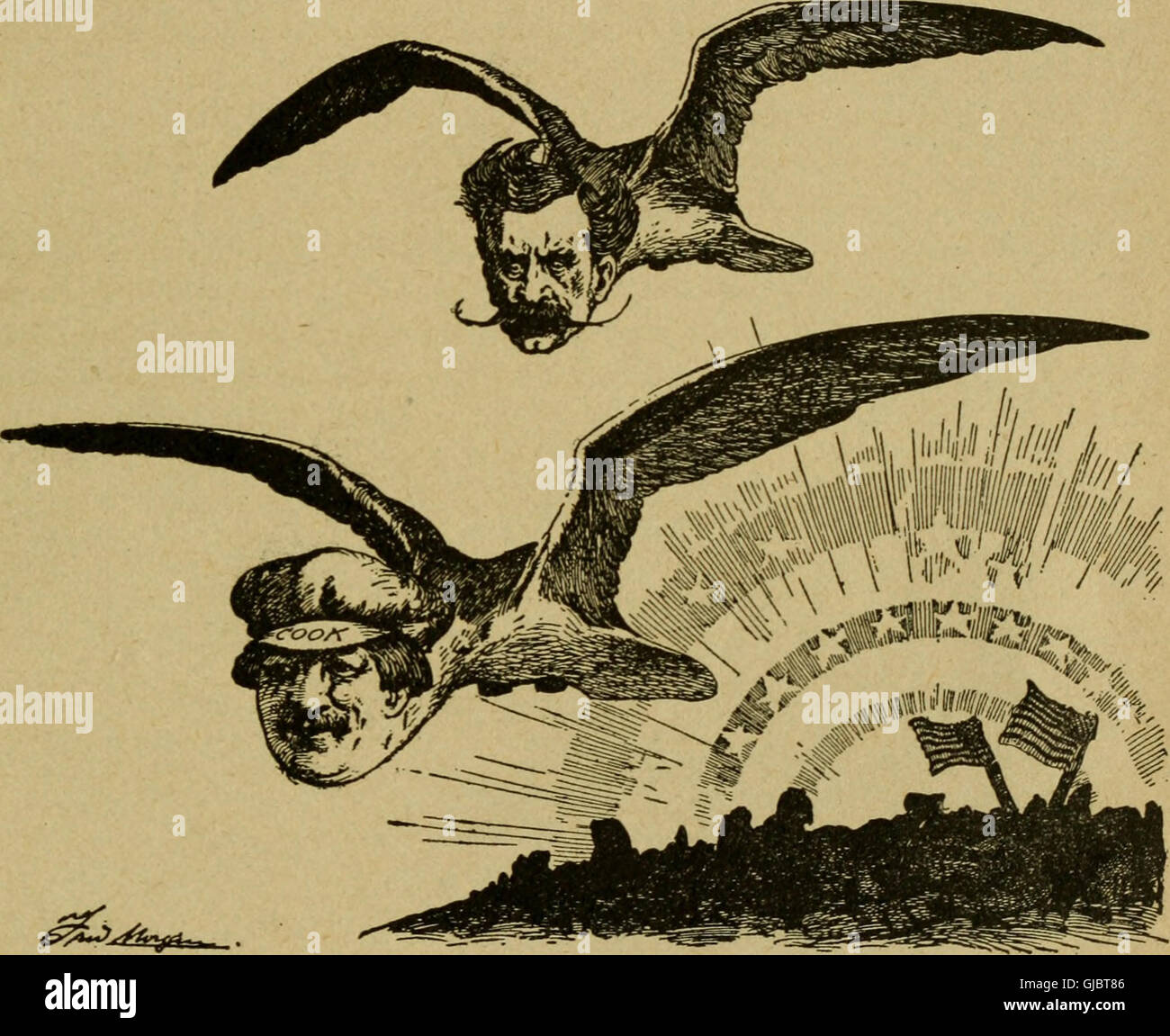 This 1909 account details Dr. Frederick A. Cook's claimed journey to ...