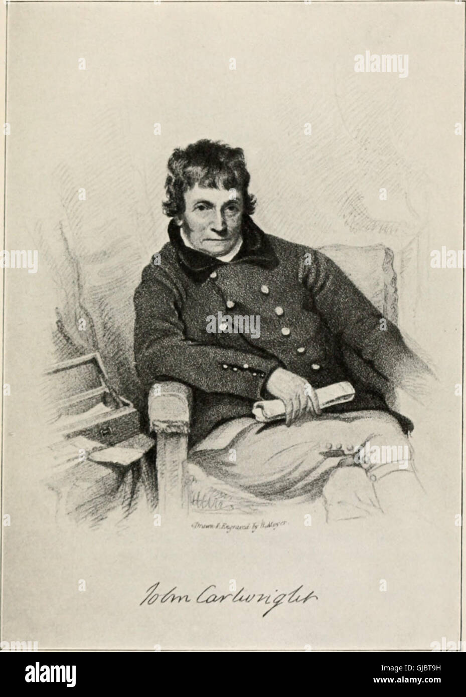 Map of cartwright hi-res stock photography and images - Alamy