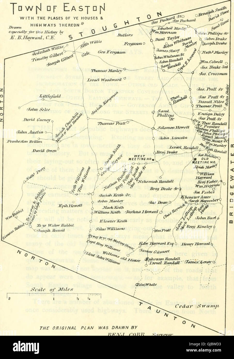 This 1886 book provides a detailed history of Easton, Massachusetts ...