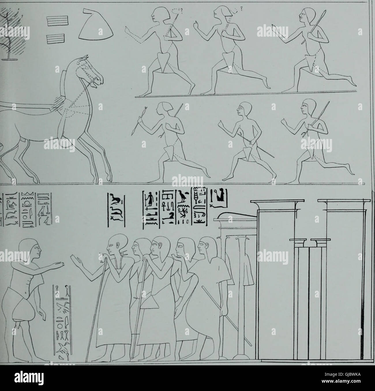 The *Archaeological Survey of Egypt Memoir* (1893) documents ...