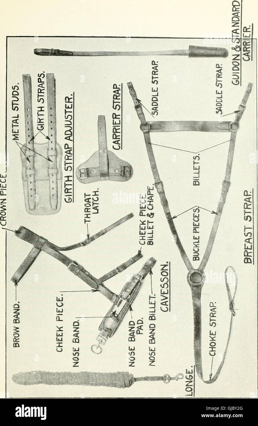 Description and directions for the use and care of cavalry equipment ...