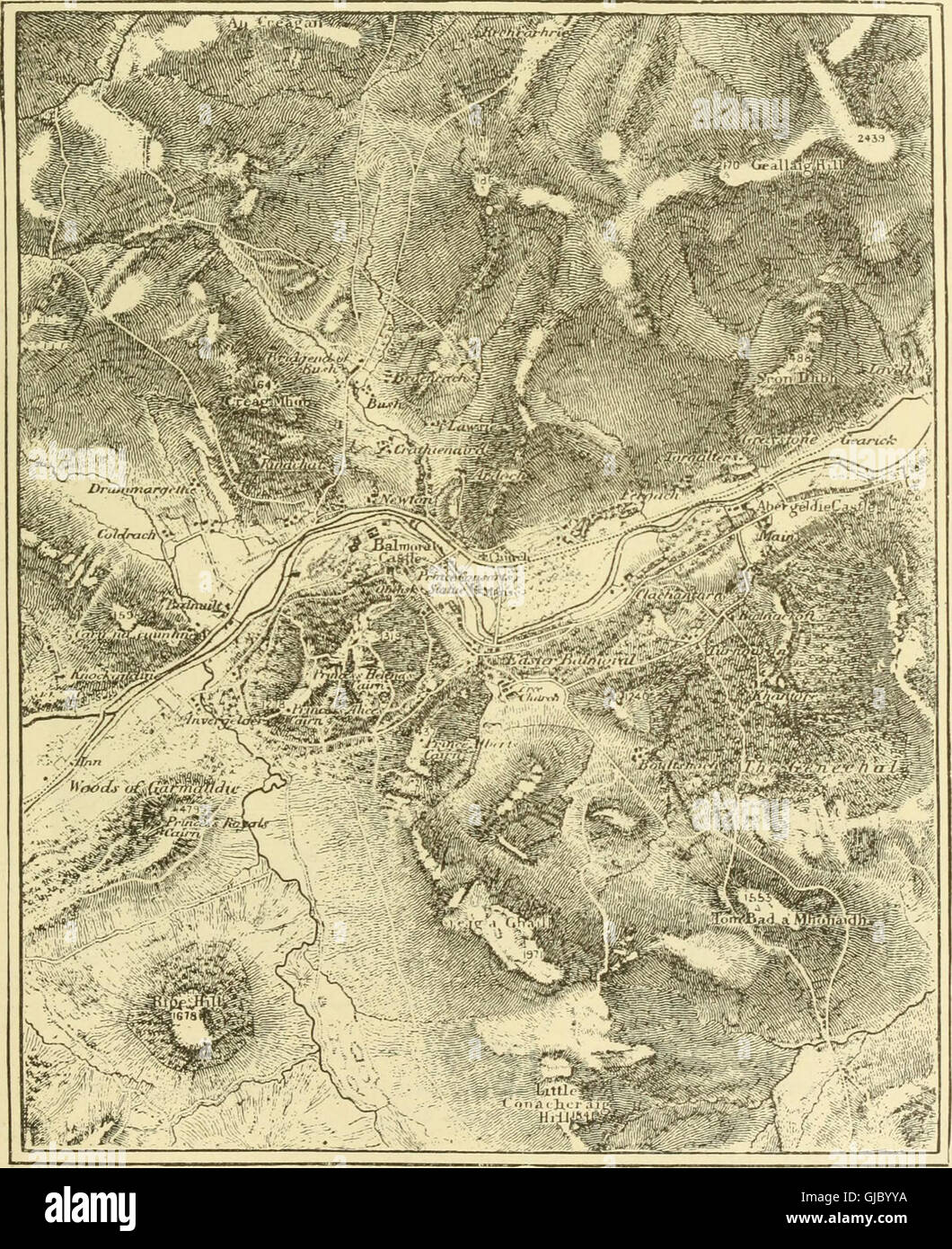 This 1881 geographical study examines the physical features, human ...