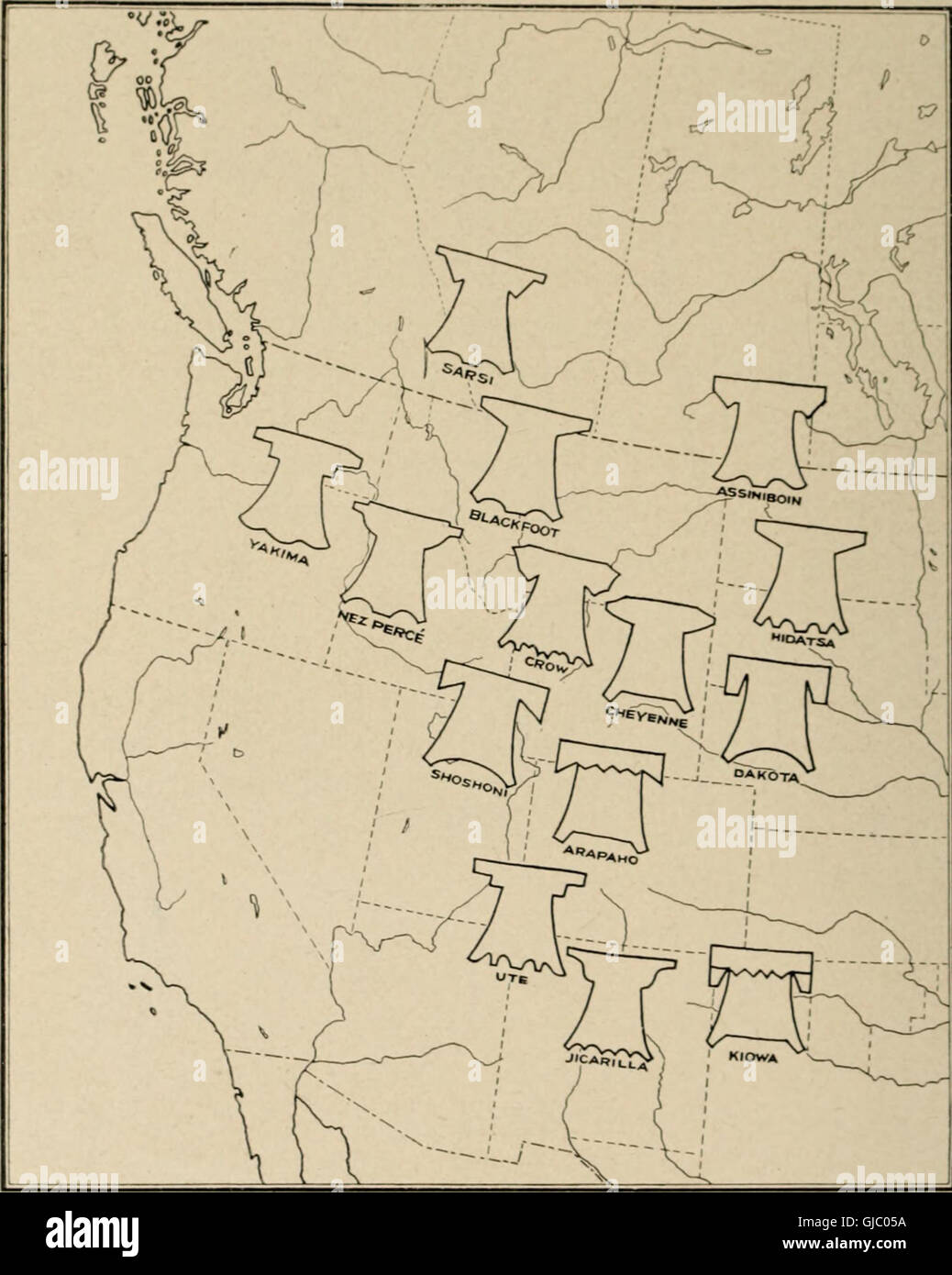 This 1920 work provides an in-depth study of the Native American tribes ...