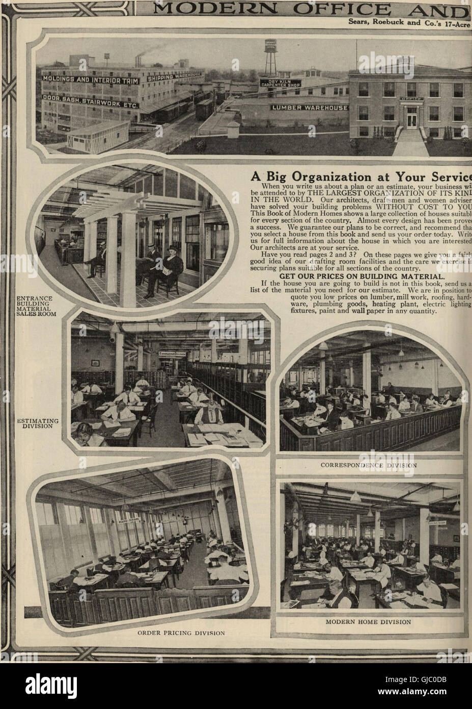 The 1921 catalog for Honor Bilt Modern Homes showcases designs for ...
