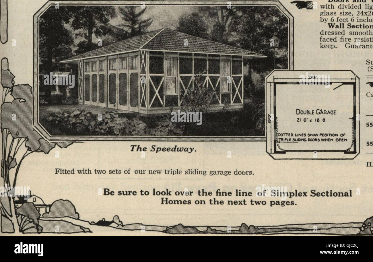 This 1921 catalog showcases a variety of modern homes designed and ...