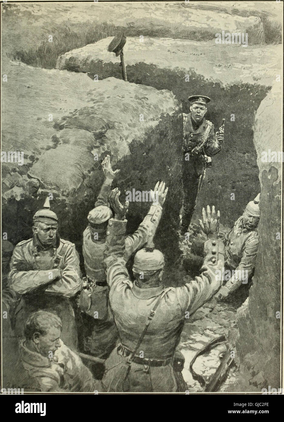 This 1914 publication presents a comprehensive history of World War I ...