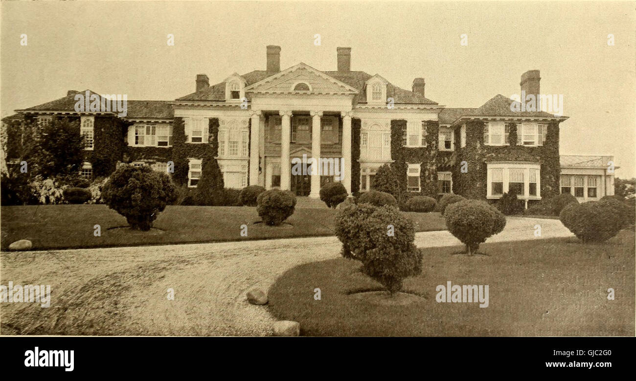 This 1907 publication showcases the design and beauty of American homes ...
