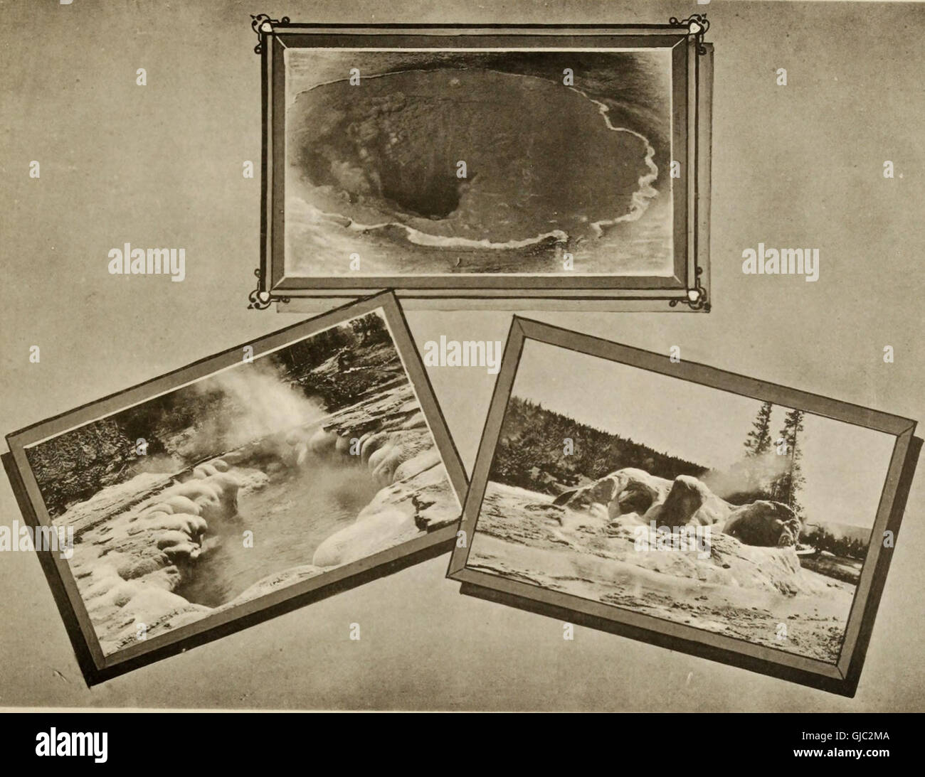 This 1888 illustrated work offers a visual tour of Yellowstone National ...