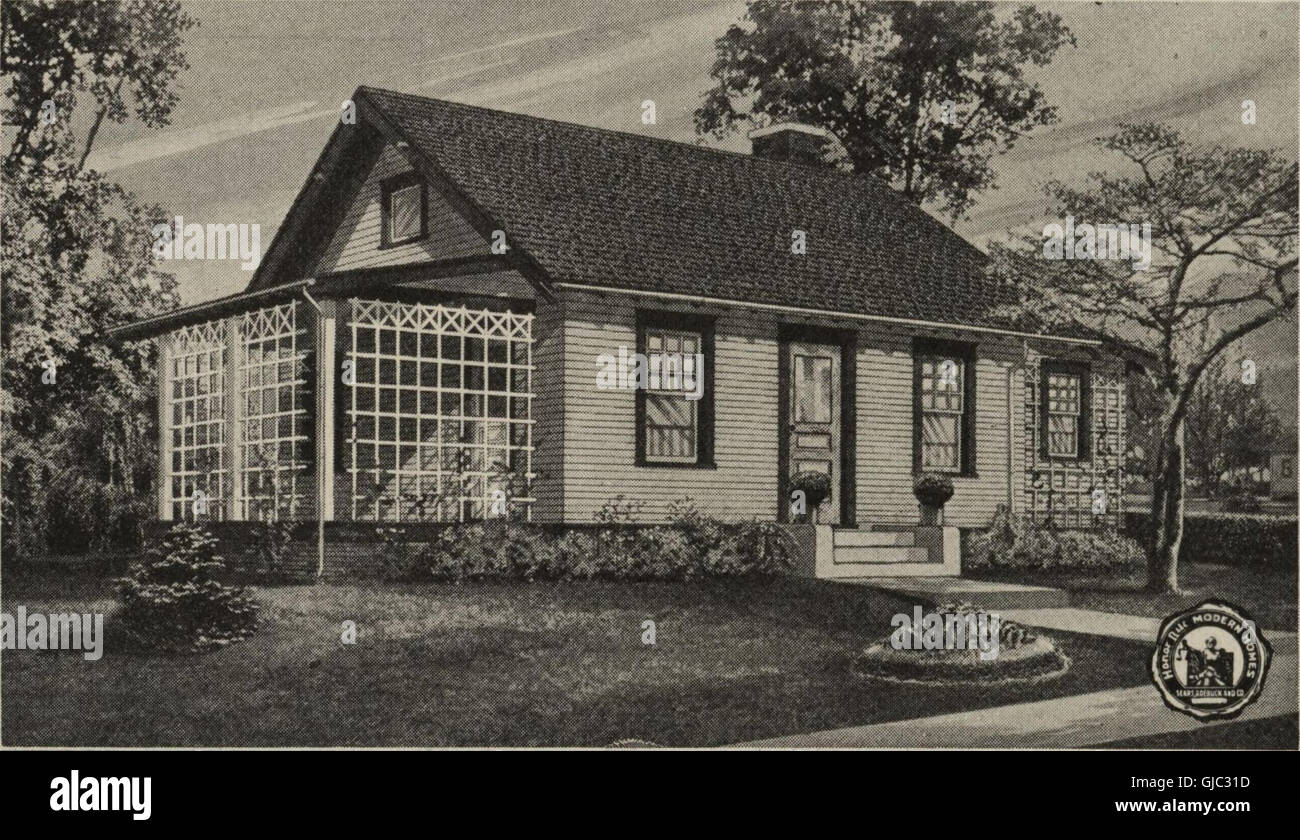 This 1921 publication showcases modern homes built using the Honor Bilt ...
