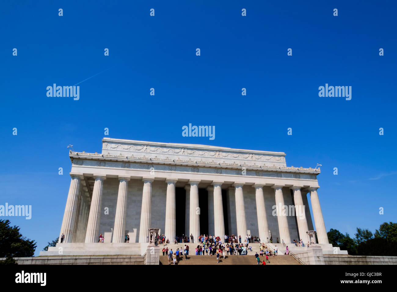 The Abraham Lincoln Memorial in Washington D.C Stock Photo - Alamy
