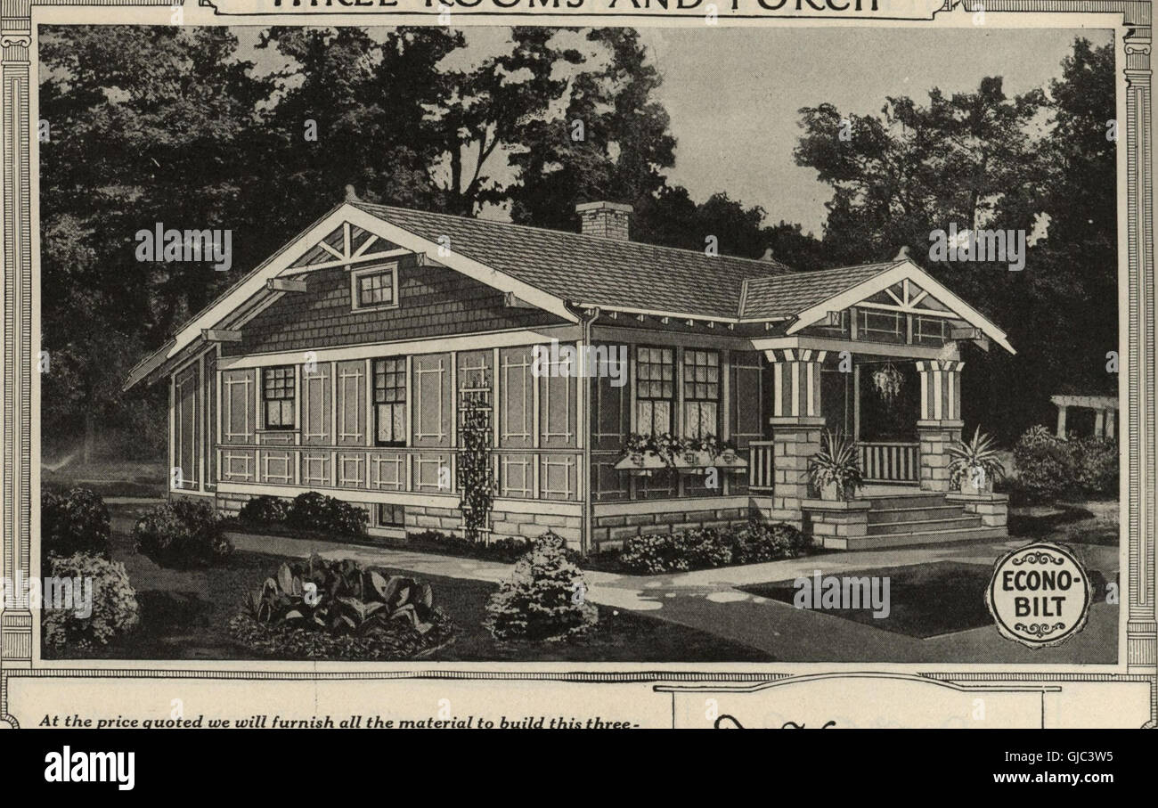 Honor Bilt Modern Homes, published in 1921, features designs for ...