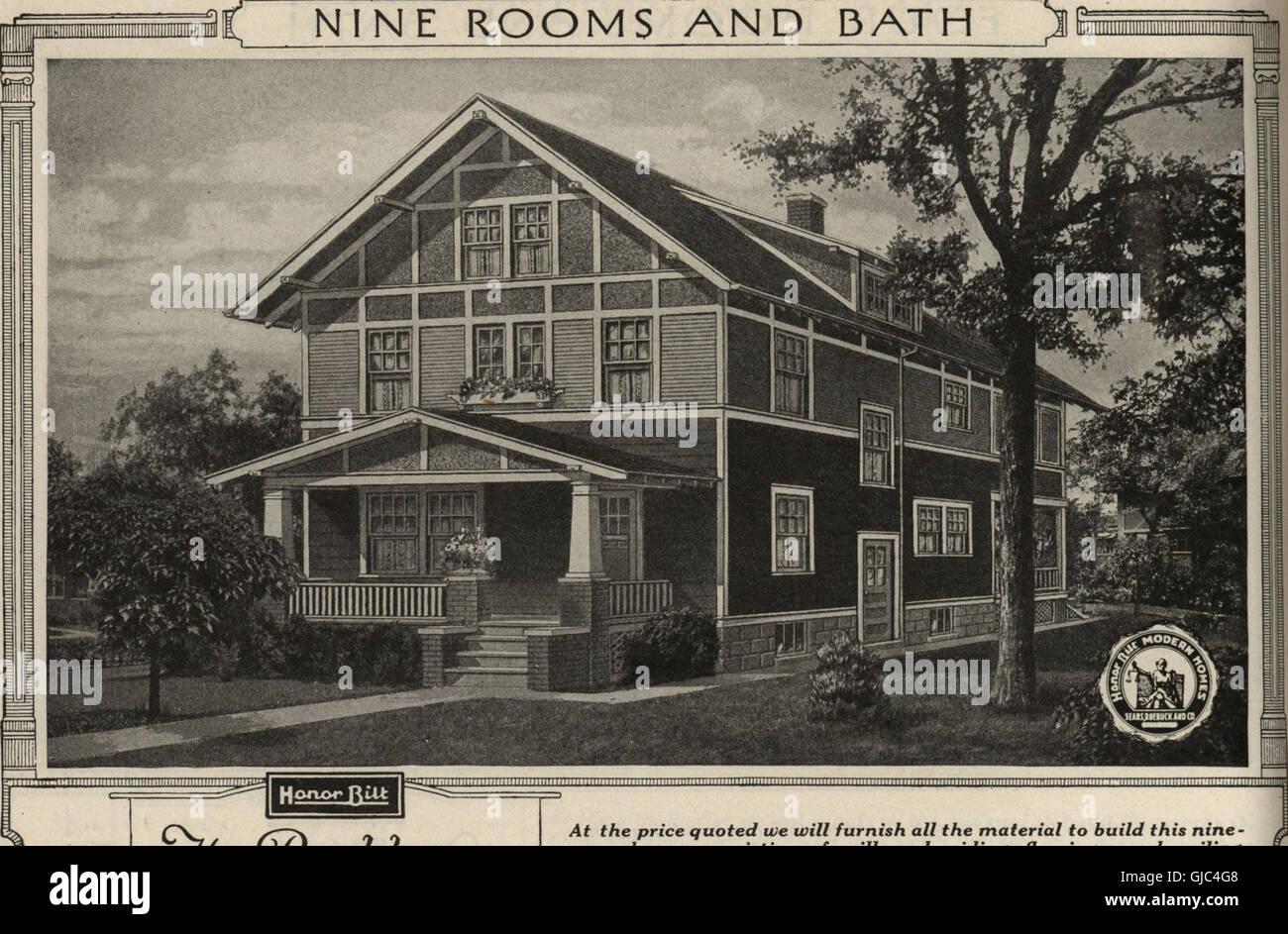'Honor Bilt Modern Homes' (1921) provides an overview of modern home ...