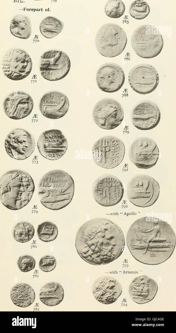 *Numismata Graeca* (1910) is a reference book that classifies Greek ...